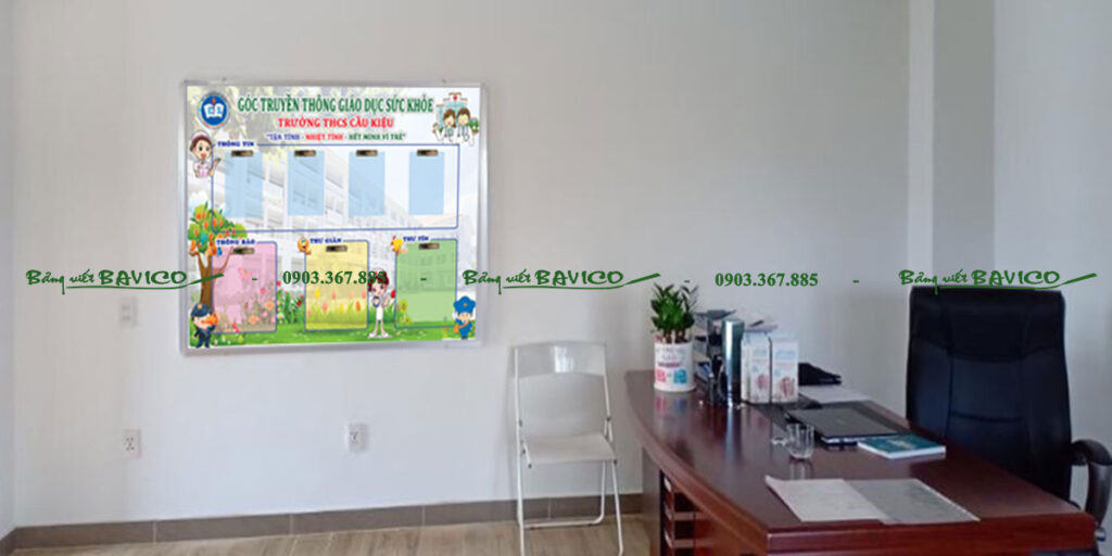 Bảng Góc Truyền Thông Giáo Dục Sức Khỏe 120x160 I Bảng Treo Tường